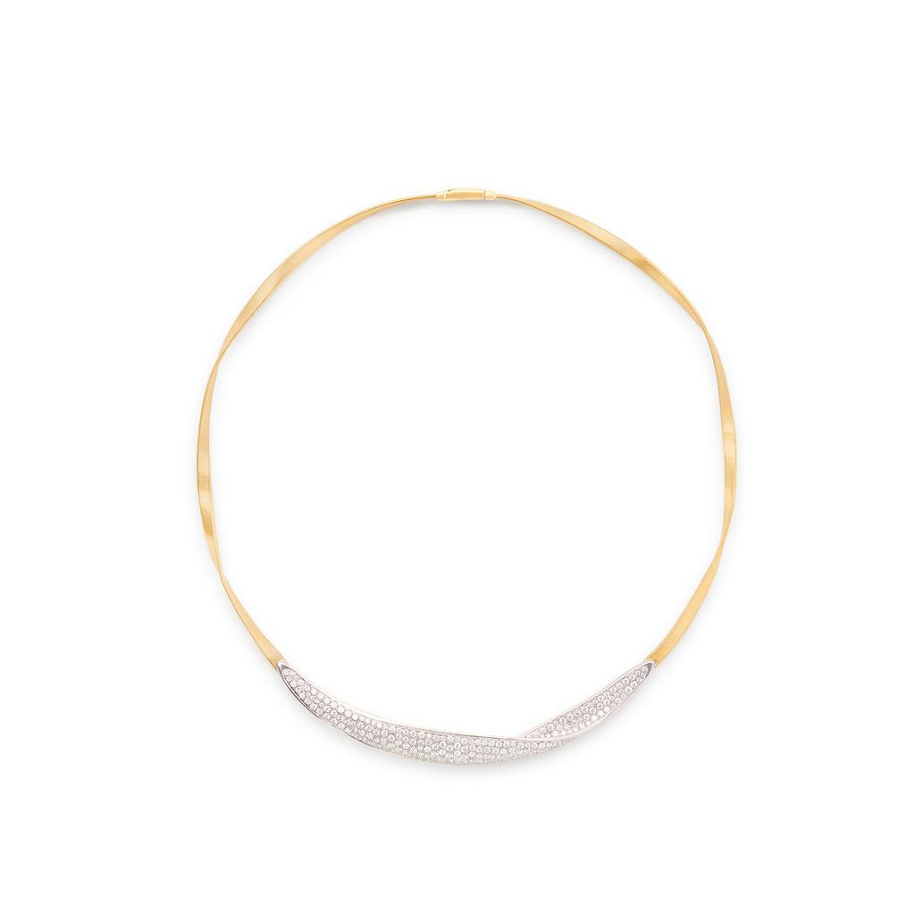 Marco Bicego - Diamonds and 18K Gold "Marrakech" 16.75" Necklace ...